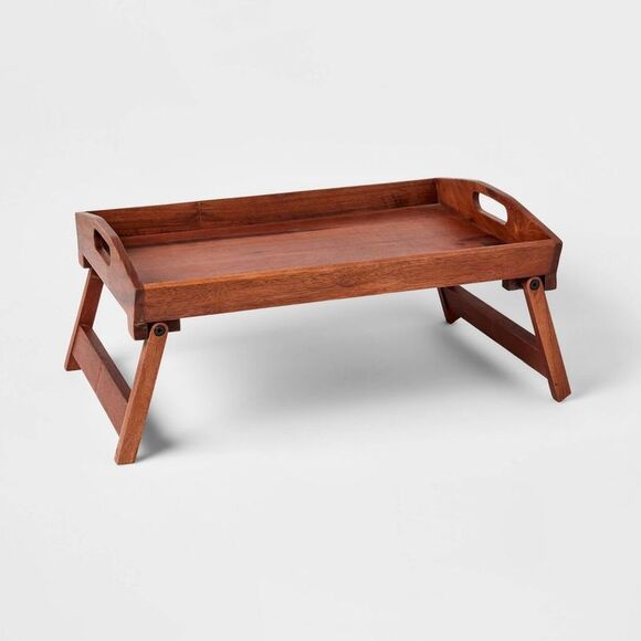 Threshold | Dining | Threshold 22 X 4 Wood Signature Bed Tray Threshold ...
